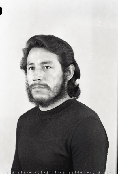 Señor con barba · Catálogo Archivo Fotográfico Baldomero Alejos